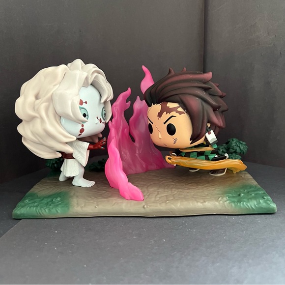 Funko | Other | Funko Pop Demon Slayer Tanjiro Vs Rui | Poshmark